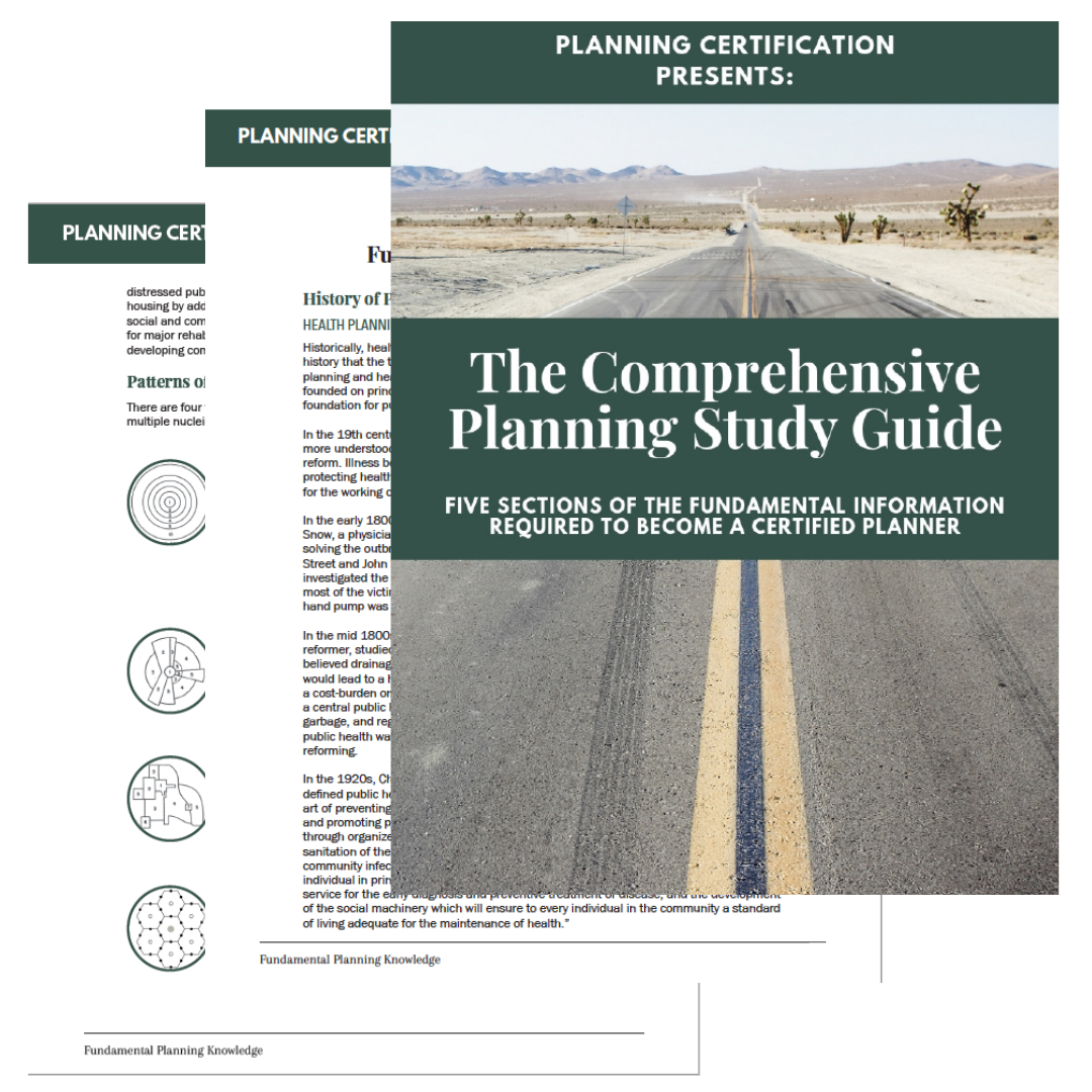 Comprehensive Planning Study Guide – Planning Certification AICP Exam Prep